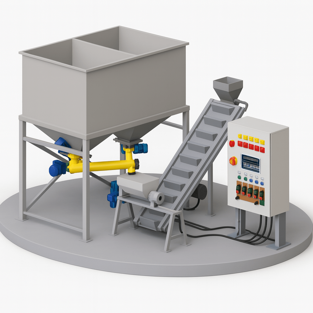 Constanta Vaga presented an automatic extruder loading system ...